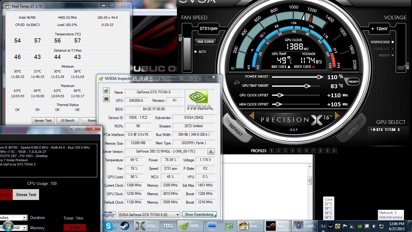 Post Your GPU/CPU Overclocks Here! - Page 3 - Overclocking - Level1Techs Forums