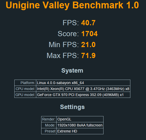Post Your OpenGL Linux Benchmarks - Page 4 - Linux - Level1Techs Forums