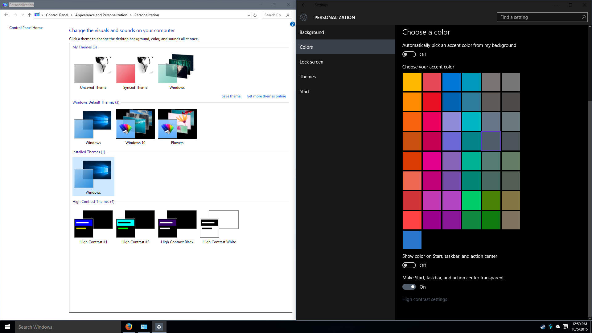 Change windows 10 taskbar color - Windows - Level1Techs Forums