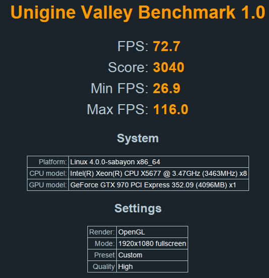Post Your OpenGL Linux Benchmarks - Page 4 - Linux - Level1Techs Forums