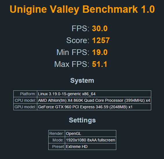 Post Your OpenGL Linux Benchmarks - Page 4 - Linux - Level1Techs Forums