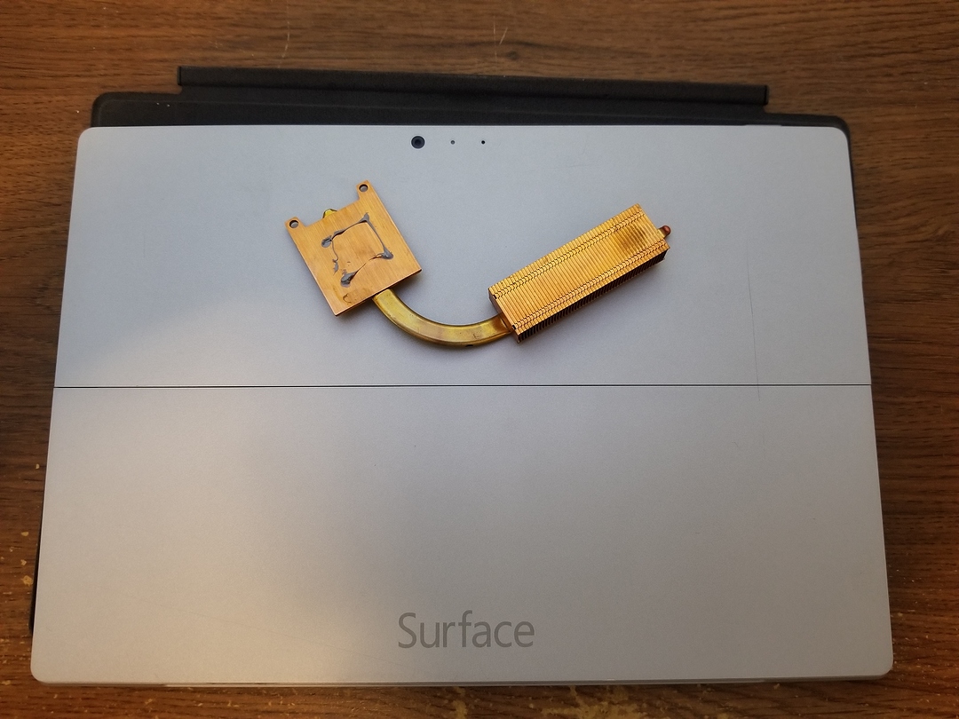 Surface Pro 3 performance mods (adding heatsink & fan) - Cooling ...