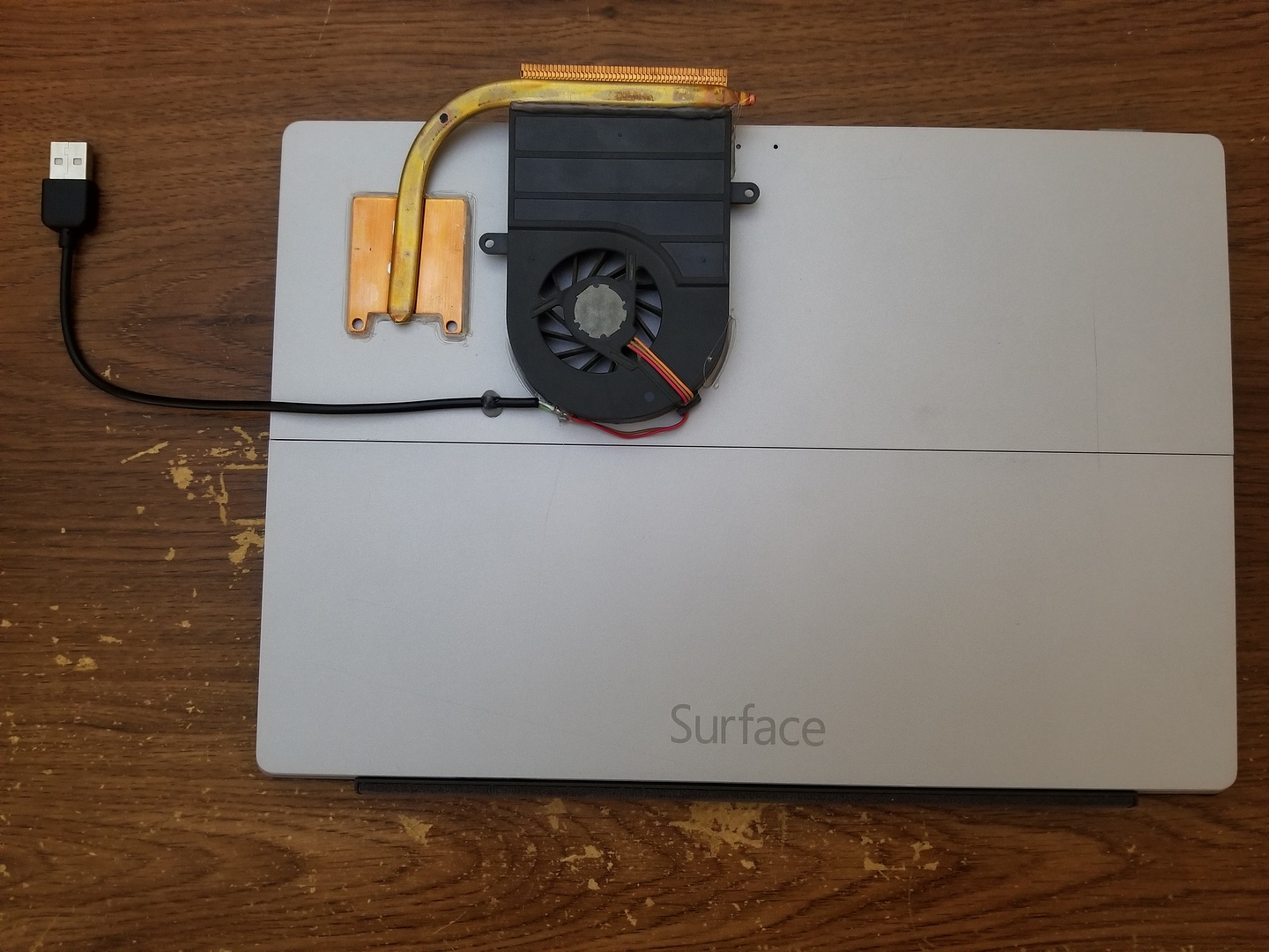 Surface Pro 3 performance mods (adding heatsink & fan) - Cooling ...