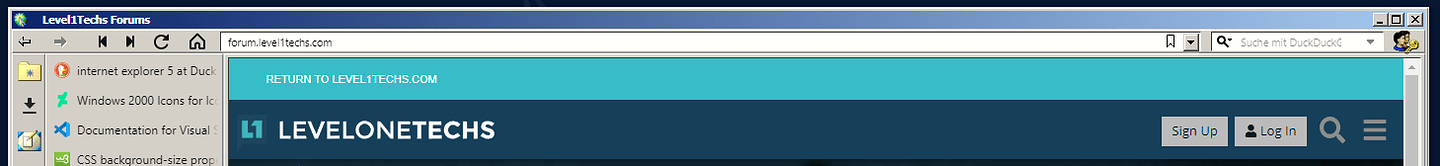 (WIP) Browse like it's 1999, a Vivaldi Theme in Progress - Software & Operating Systems ...