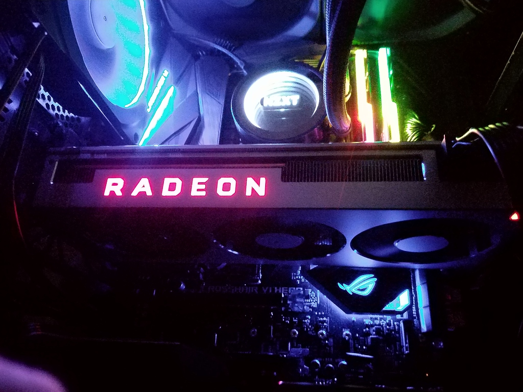 Radeon Vii water cooled with Kraken x62 - Community Blog - Level1Techs ...
