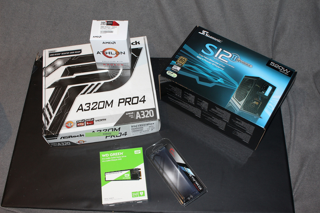 Silverstone ML03 & Athlon 200GE - An office box - Build Logs ...