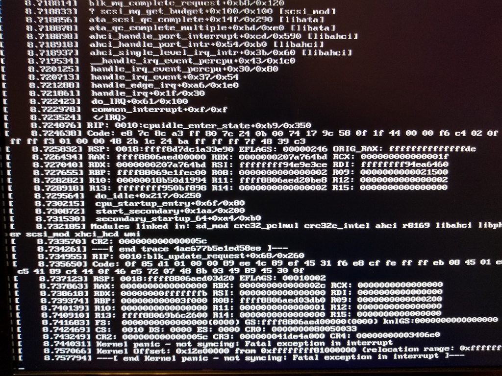 Kernel Panic on boot using 2 graphics cards - Hardware Hub - Level1Techs Forums
