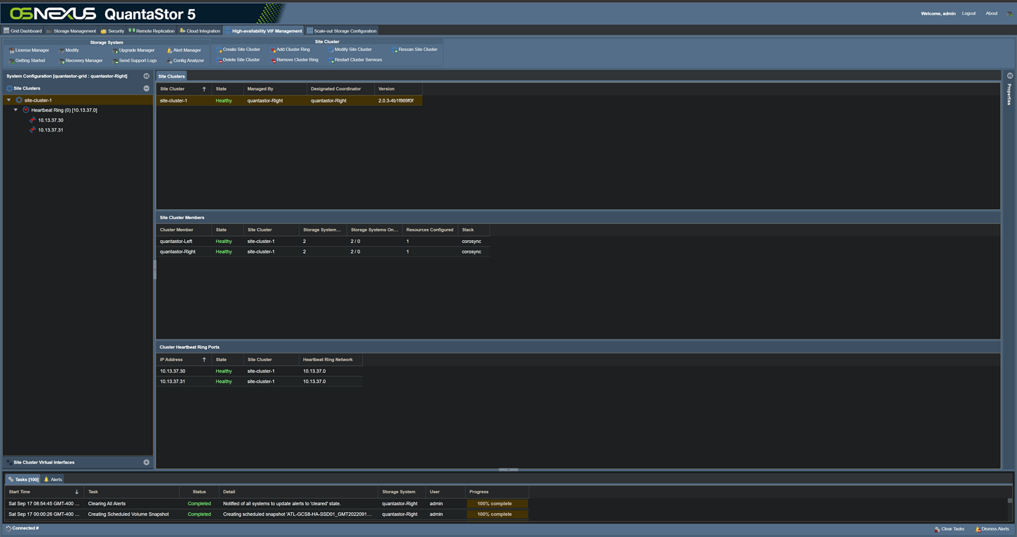 My new OSNexus QuantaStor HA SAN - Workstations & Servers - Level1Techs Forums