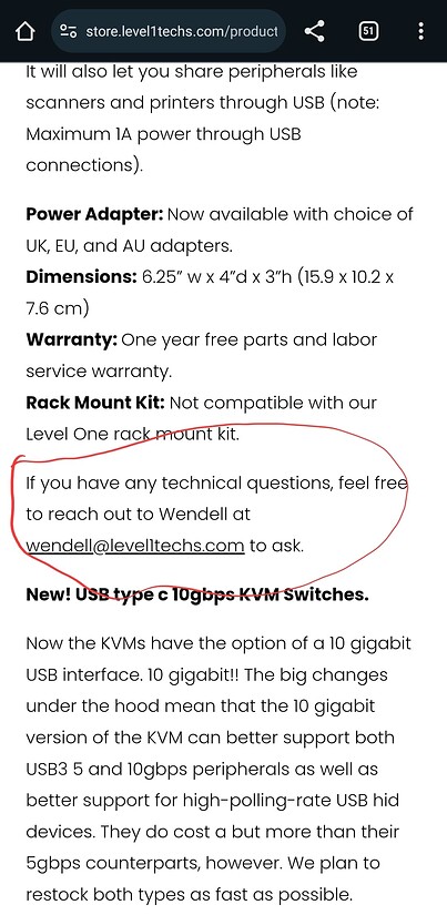 Level1Tech KVM source 2 not detecting DAC - KVM Helpdesk - Level1Techs Forums