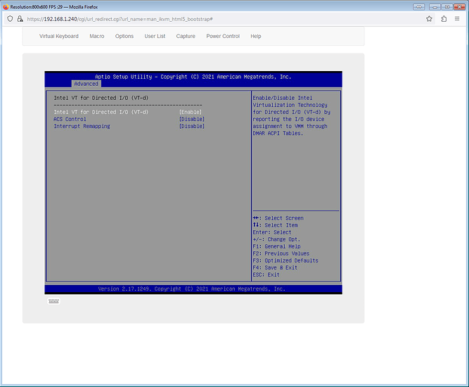 How do I enable IOMMU on a Supermicro X10DRi-T4+ motherboard? - Motherboards - Level1Techs Forums