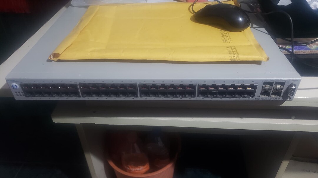 Console Cable for Nortel Baystack 5520-48t-pwr - Workstations & Servers ...