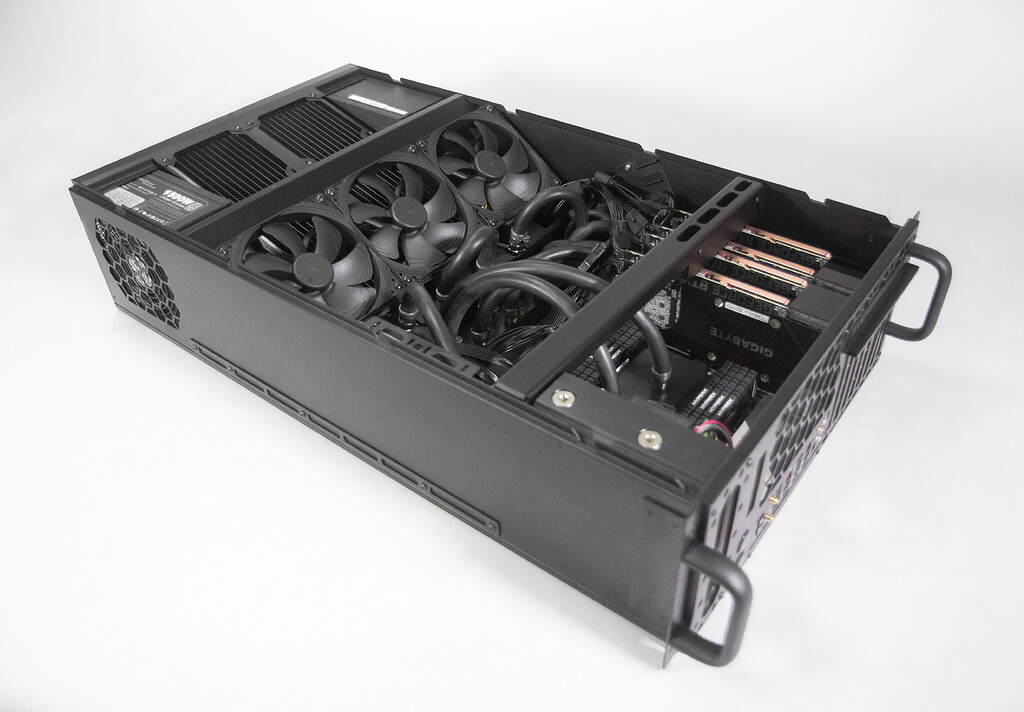 For those who is interested in building Multi-GPUs servers Liquid ...