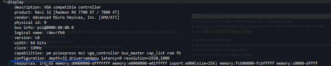 7800xt on Debian - Build a PC - Level1Techs Forums