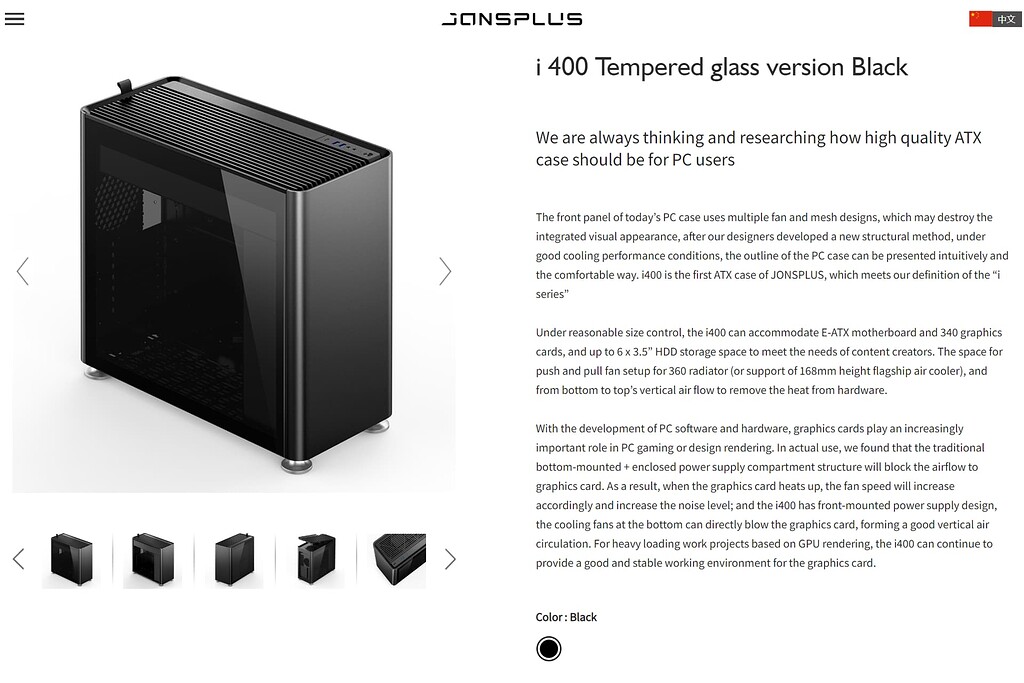 Jonsplus i400 - Cases / Chassis - Level1Techs Forums