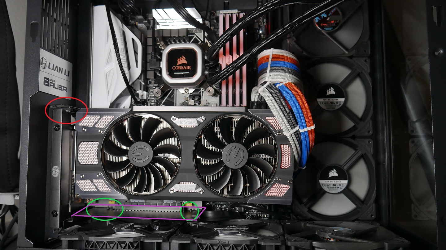 Vertical GPU mount - PCIe socket screw - GPU - Level1Techs Forums