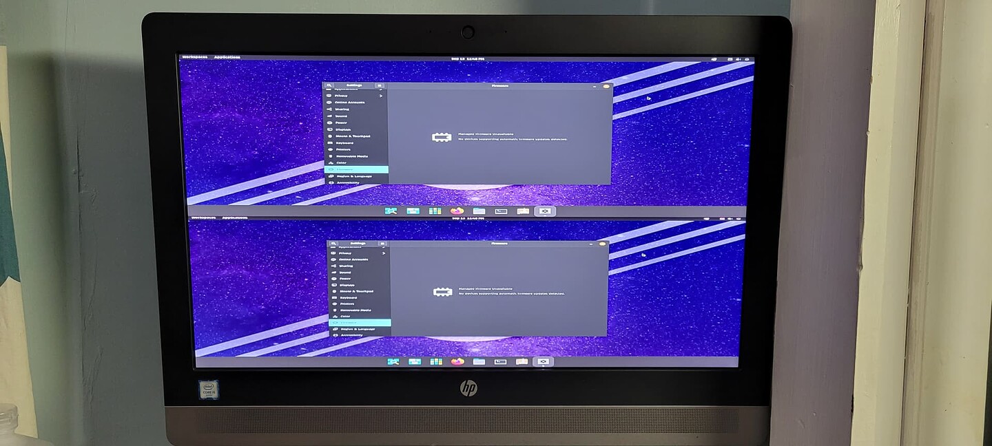 Pop OS screen is mirrored horizontally on HP AIO - Linux - Level1Techs ...