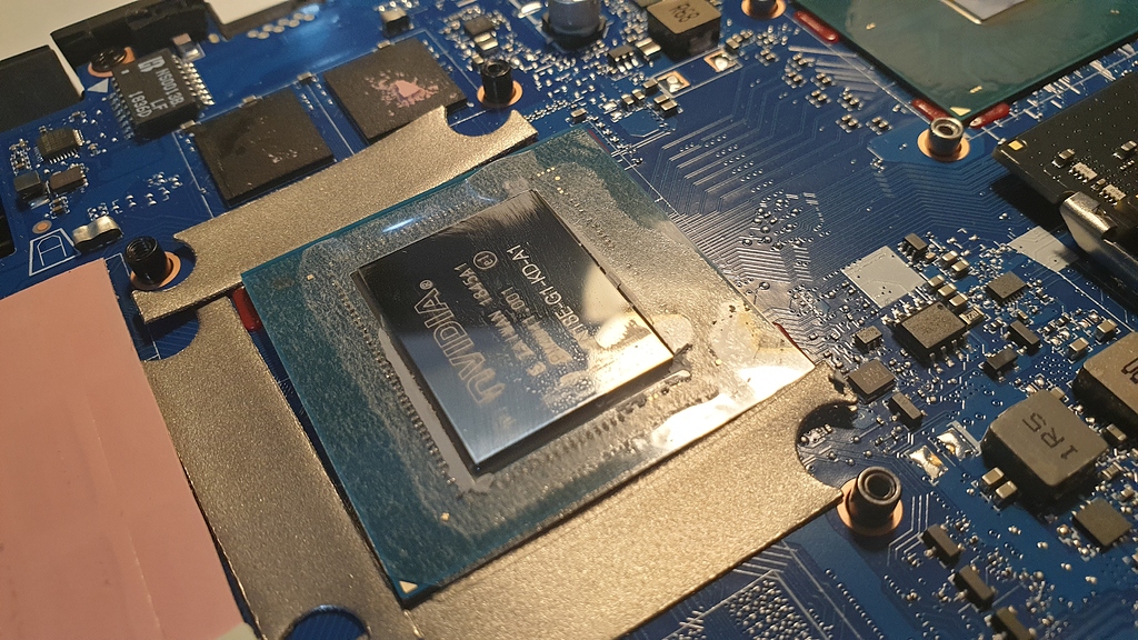 Plastic cover over GPU die on a laptop? - Hardware Hub - Level1Techs Forums