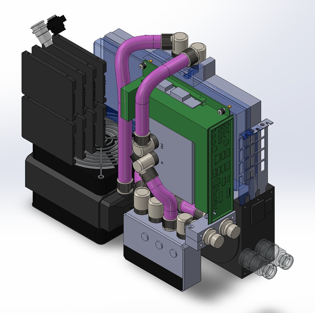 WIP watercooled SFF workstation - DIY Corner - Level1Techs Forums