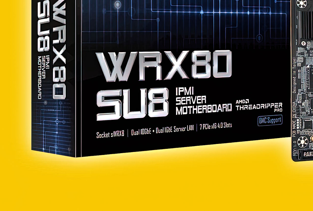 Gigabyte IPMI WRX80-SU8 Board: The potential for a revival of 7 Gamers ...