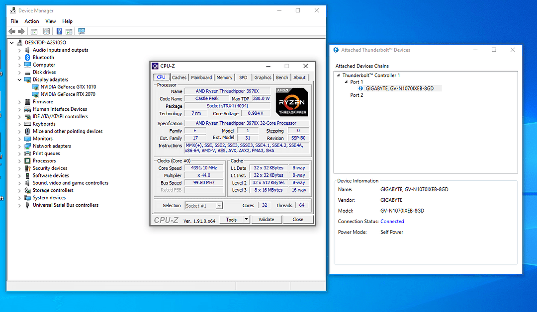 Thunderbolt-(Compatible) and Threadripper 3000 - Setting it up - Wikis ...