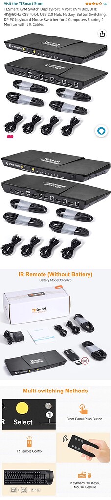 KVM switch (a different button only) ideas? - Other Hardware - Level1Techs Forums