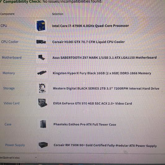 First time PC build, Thoughts - Build a PC - Level1Techs Forums