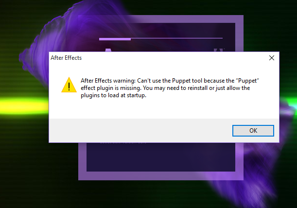 After Effects puppet plugin missing? - Operating Systems & Open Source ...
