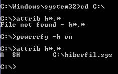 Accidentally deleted hiberfil.sys? How to restore - Windows - Level1Techs Forums