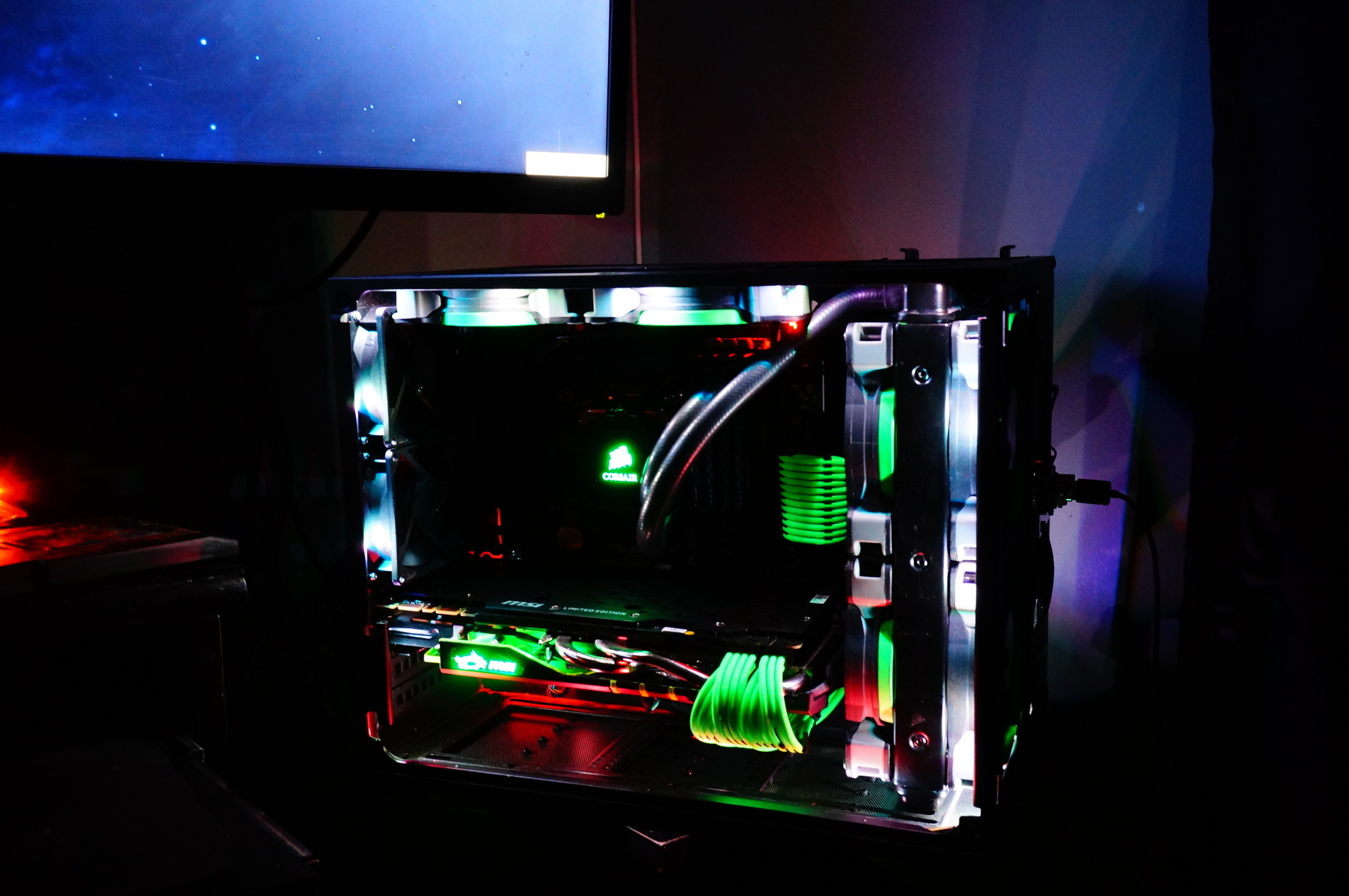 Can't decide what color I wanna have my LEDs set to... *PC struggles ...