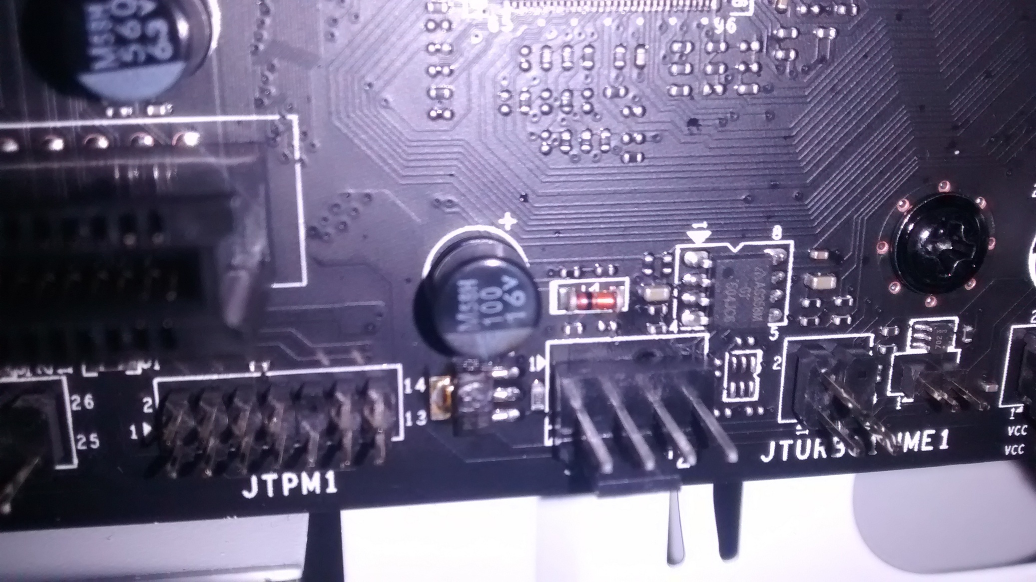 Motherboard sparked and caught fire but still works - Motherboards ...