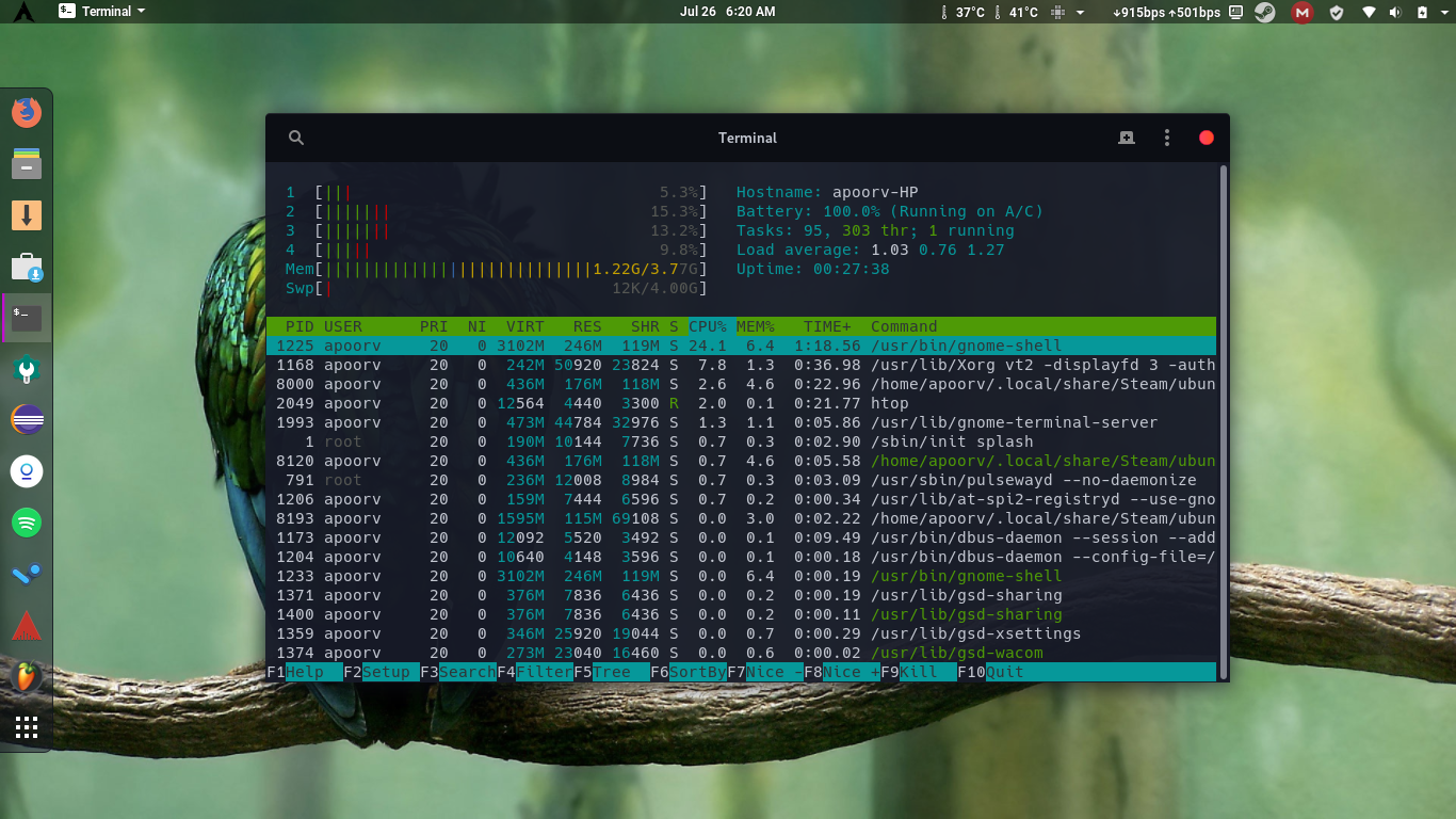GNOME - resource usage high - Linux - Level1Techs Forums
