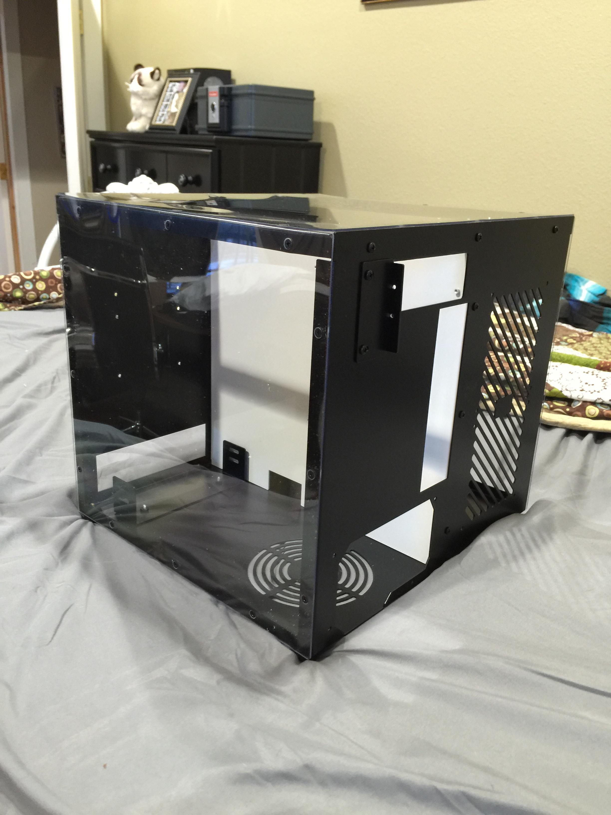 Custom mini itx case for watercooling (Project Lan Syndicate) - Cases ...