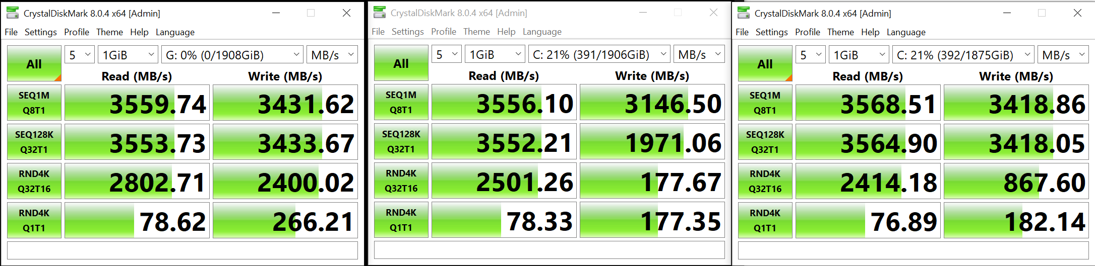 Solidigm P44 pro 2TB - Poor random write speed - HDD's & SSD's ...