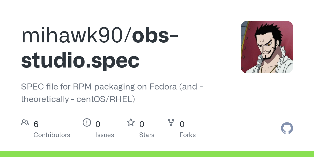 Packaged OBS (+ Browser Source) for Fedora, now on GitHub - Linux - Level1Techs Forums