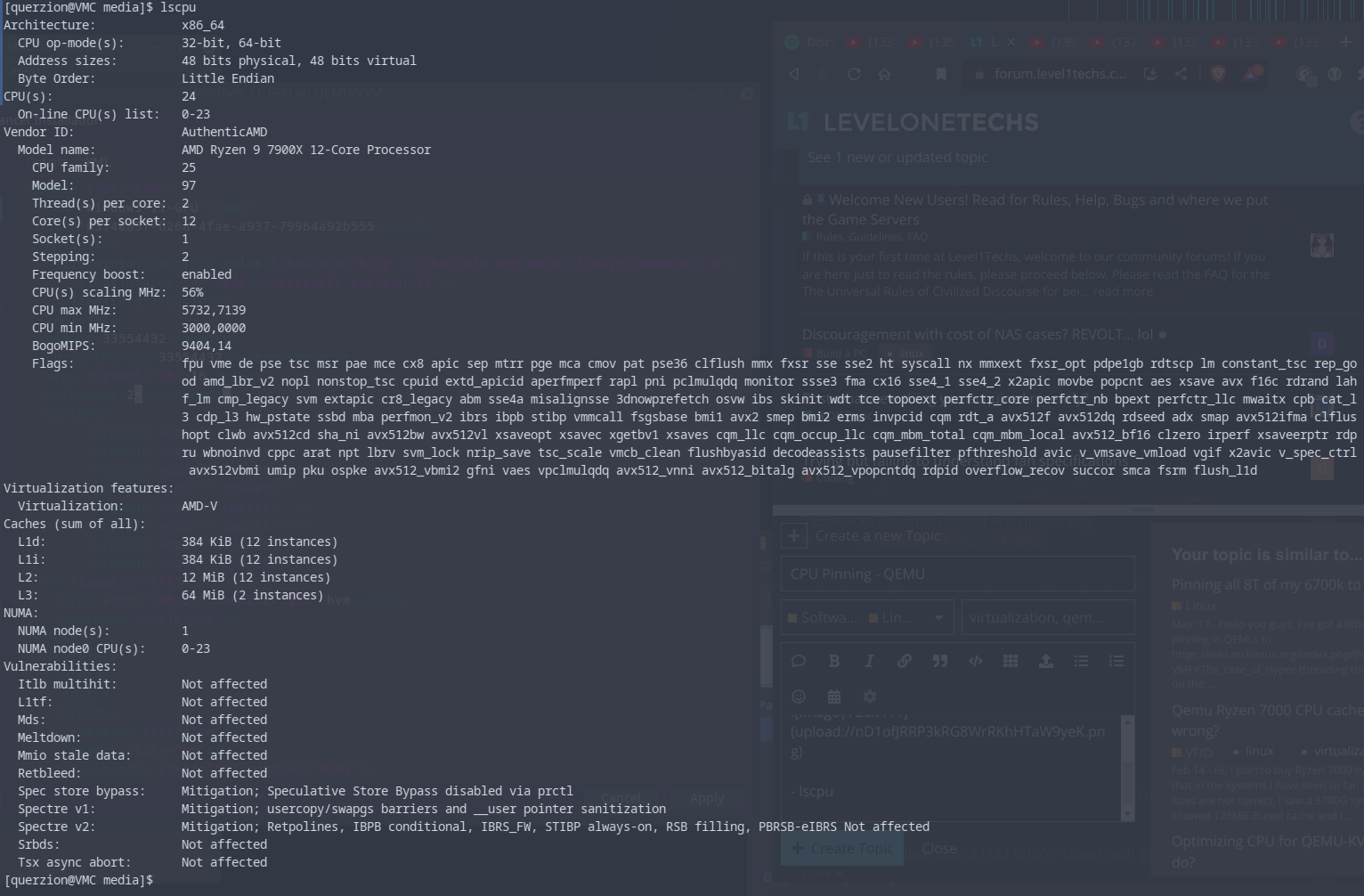 ARCH LINUX | GPU PASSTHROUGH MANAGER EASY? | I'm having serious problems here! - Linux ...