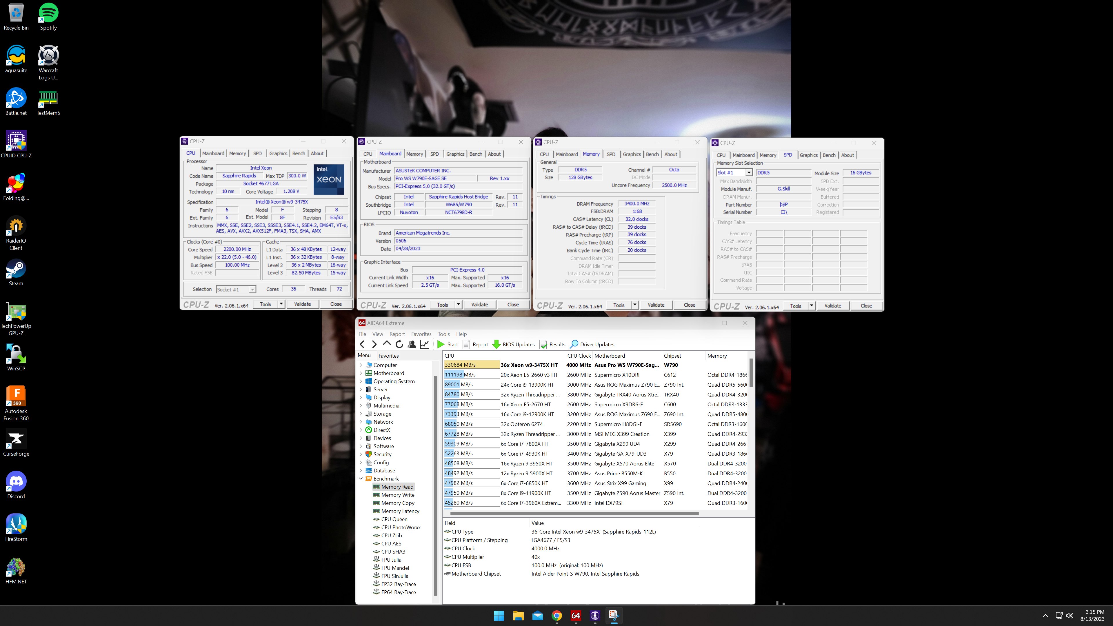 W790 Memory Overclocking - Motherboards - Level1Techs Forums