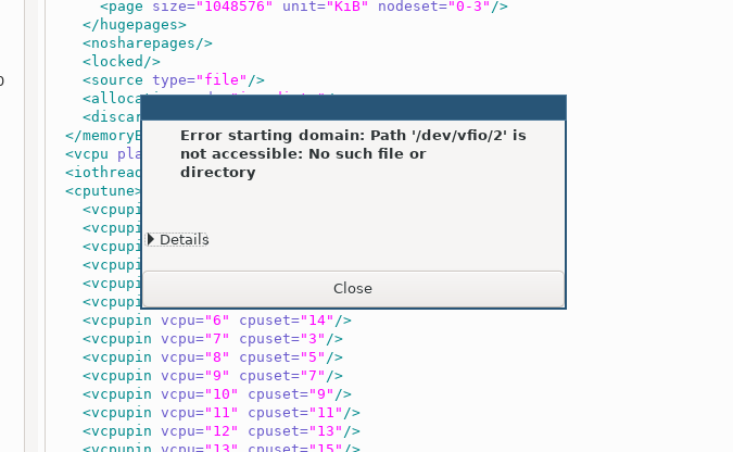 VFIO noiommu mode question (VFIO without memory protections, best performance) - Virtualization ...